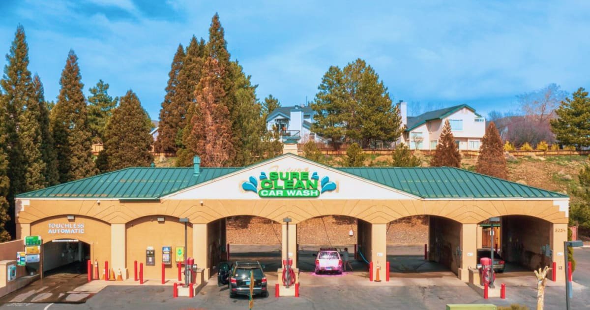 Sure Clean Car Wash · 24/7 Touch-Free in Reno & Fernley